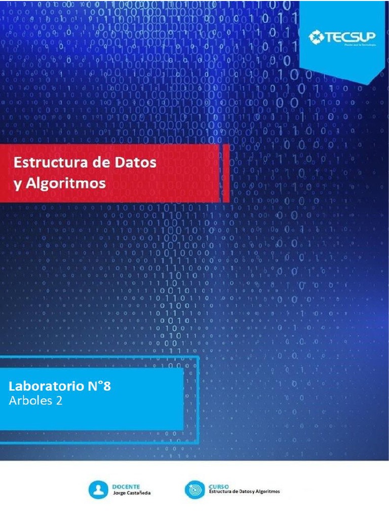 Lab S08 Jcastañeda 2022 1 | PDF | Algoritmos y Estructuras de Datos | Datos de computadora