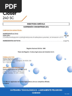 Ficha Tecnica Allectus 300 SC | PDF