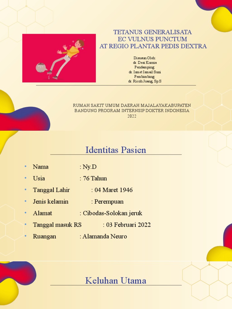 Lapkas Tetanus Fix 1 | PDF