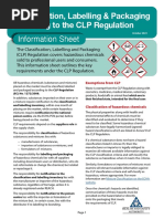 CLASS 2013: Chemical Safety Regulations | PDF | Toxicity | Packaging ...