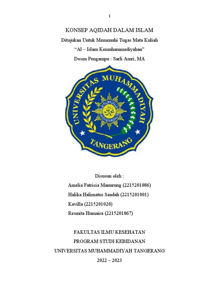 Konsep Aqidah dalam Islam | PDF
