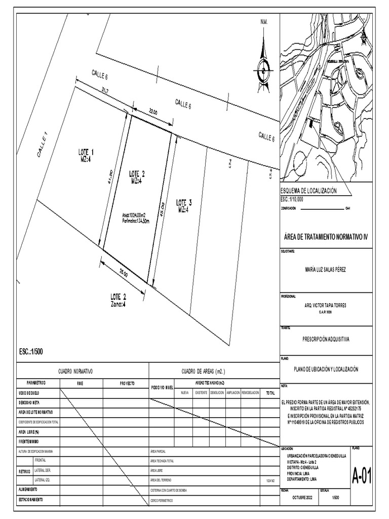 Cieneguilla-Plano de Ubicación | PDF