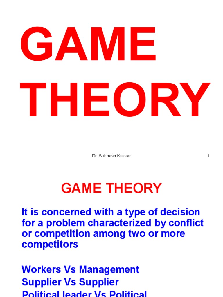 Game Theory And Simulation Pdf Monte Carlo Method Simulation