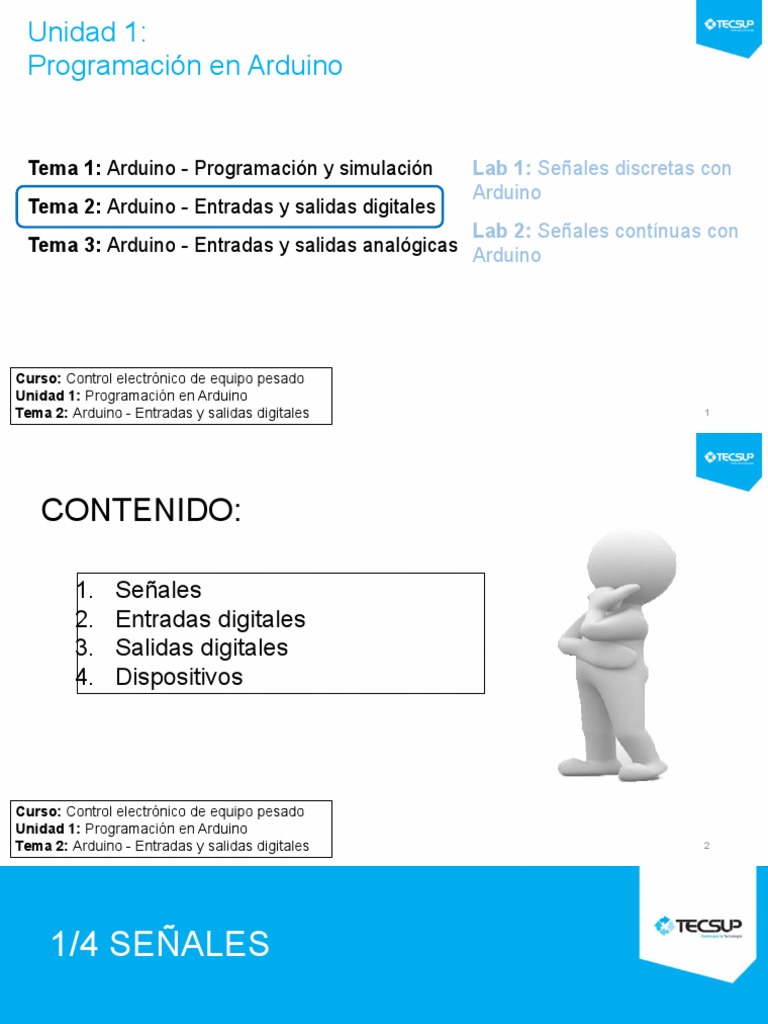 Entradas y Salidas Digitales en Arduino | PDF | Electrónica | Arduino