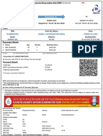IRCTC Ticket | PDF | Identity Document