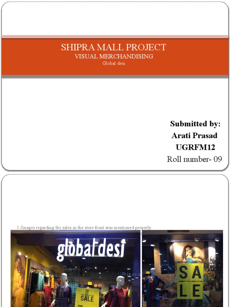 Shipra Mall Project | PDF