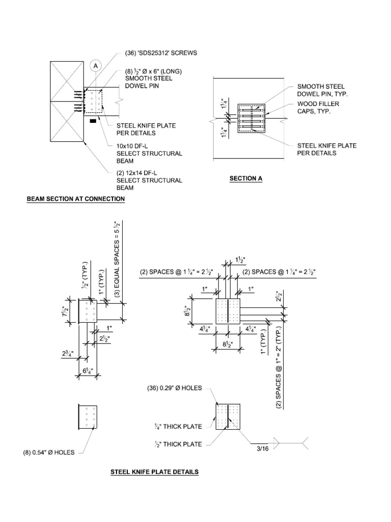 Concealed Beam Connection | PDF