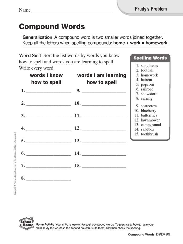 Compound Words | PDF