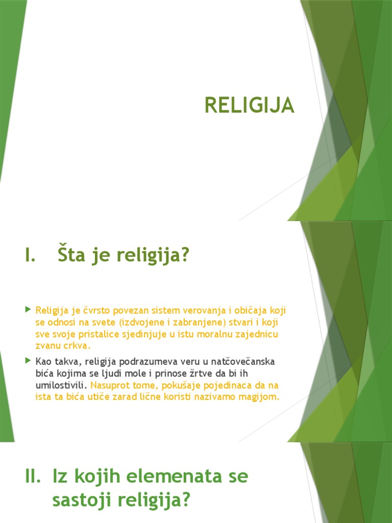 RELIGIJA | PDF