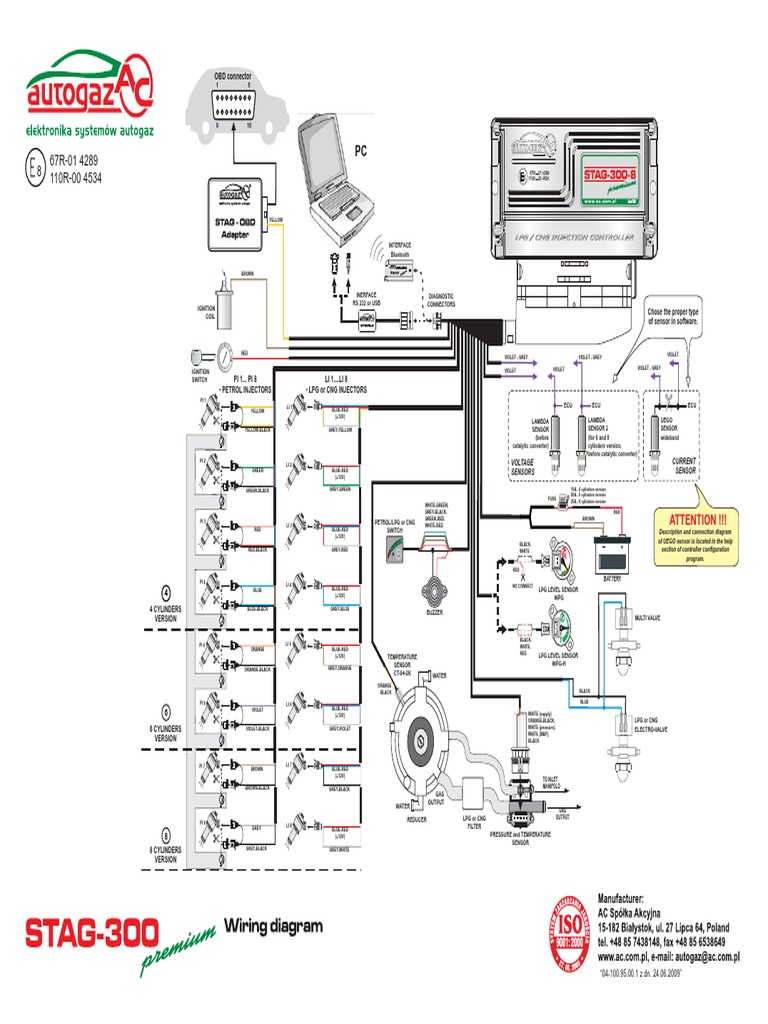 ENG-STAG-300 Premium Connection | PDF | Ignition System | Fuel Injection