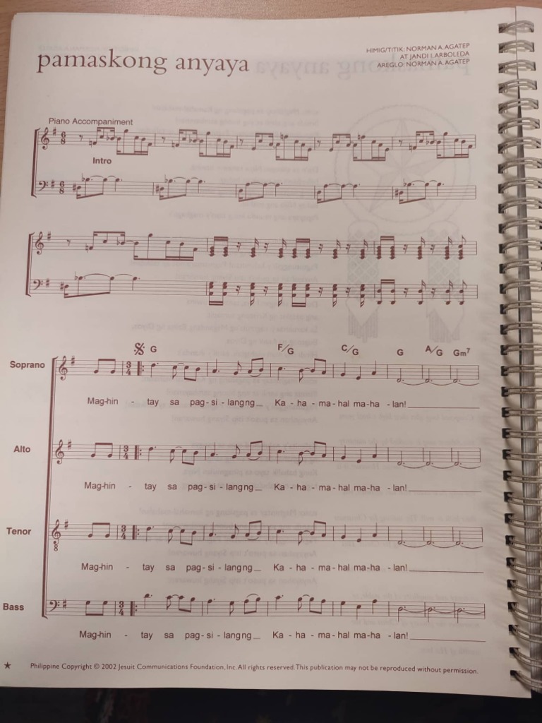 Pamaskong Anyaya | PDF