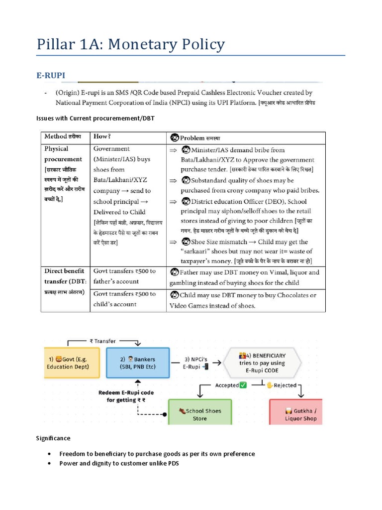 UPSC Economy GS-3 Summary | PDF | Taxes | Economic Growth