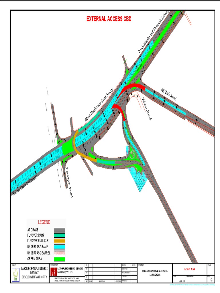 CBD Layout Plan | PDF