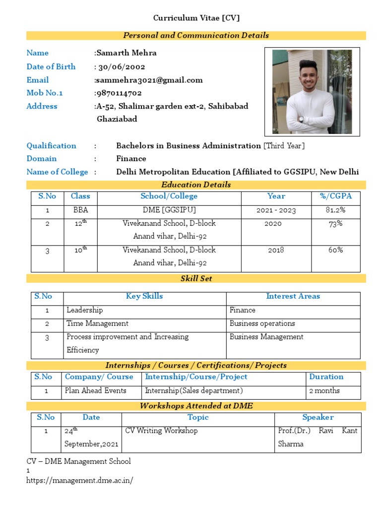 Samarth CV | PDF