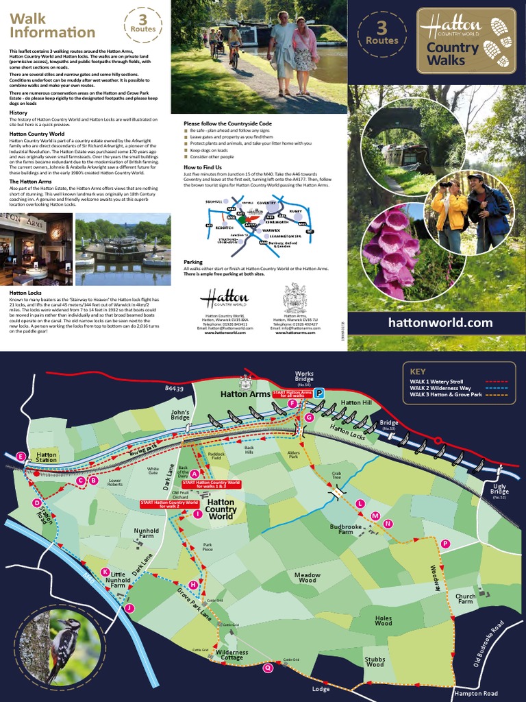 Hatton Walking Trails Guide | PDF | Hedge | Transport