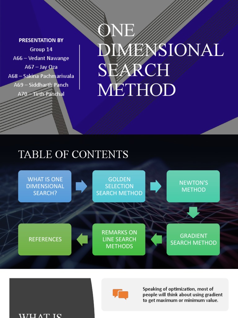 One-Dimensional Search Methods Explained | PDF | Mathematical ...