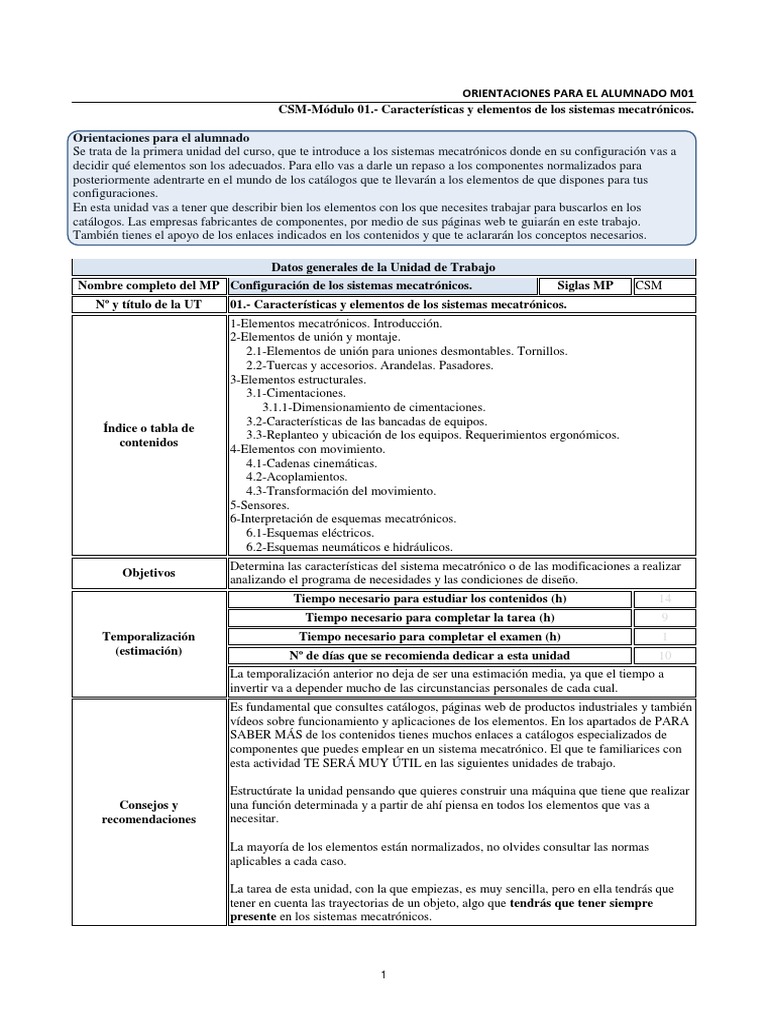 Modulo1 OrientacionesAlumnado | PDF | Informática