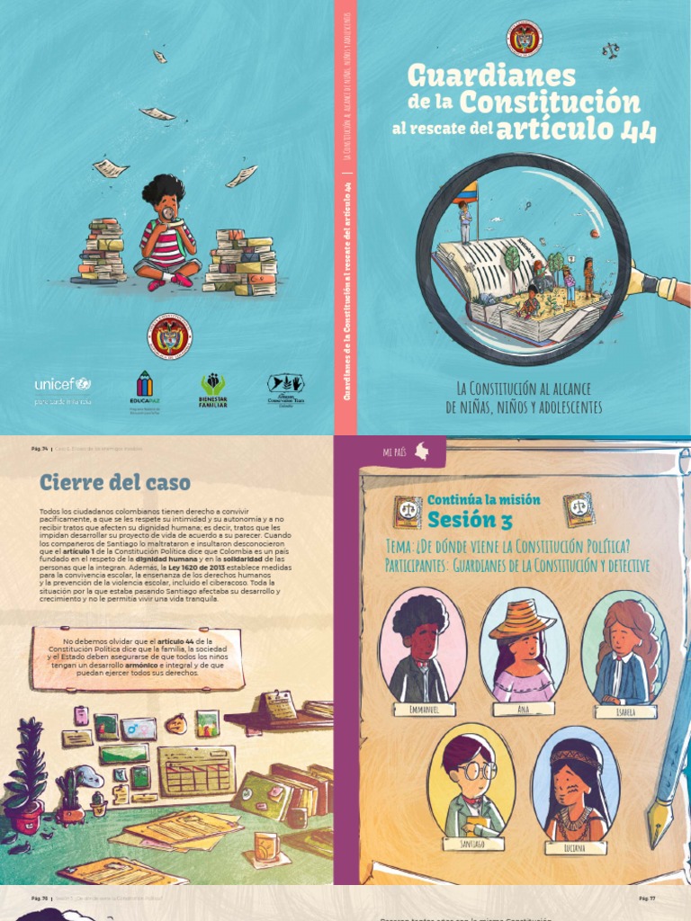 Sesión 3 Guardianes de La Constitución Al Rescate Del Artículo 44 | PDF ...