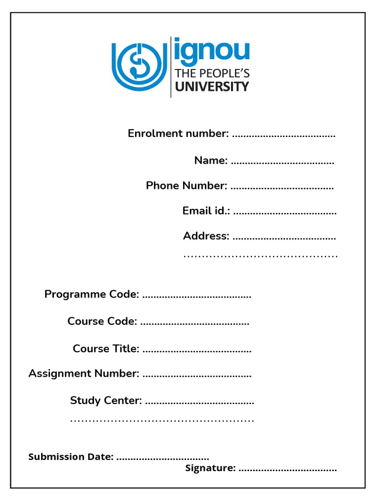 Front Page PDF | PDF