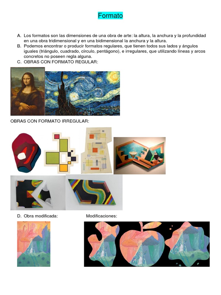 Formato - Artística | PDF