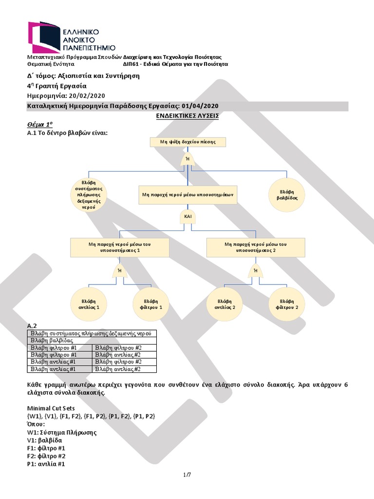 4η Γραπτή Εργασία 2019 - 2020 - ΕΝΔΕΙΚΤΙΚΕΣ - ΑΠΑΝΤΗΣΕΙΣ | PDF