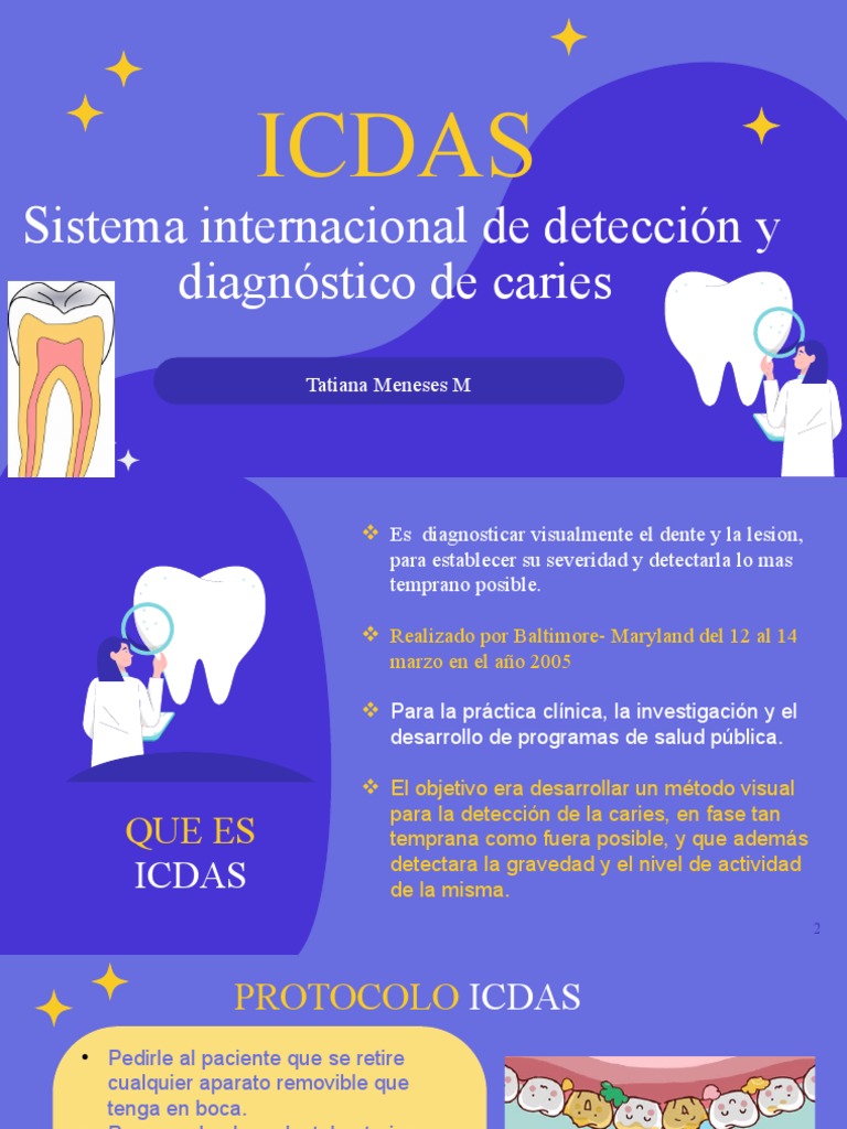 Cariologia Icdas | PDF | Esmalte de dientes | Diente