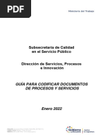 Guia para Documentar La Carta de Procesos | PDF | Software | Áreas de ...