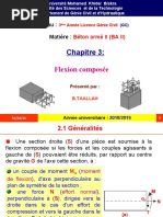 Chapitre 4 Flexion Composé | PDF | Flexion (matériau) | Résistance des ...