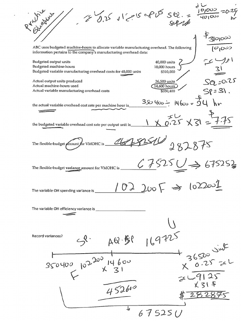 ACCT 401 Practice Answers CH 7 8 12 | PDF
