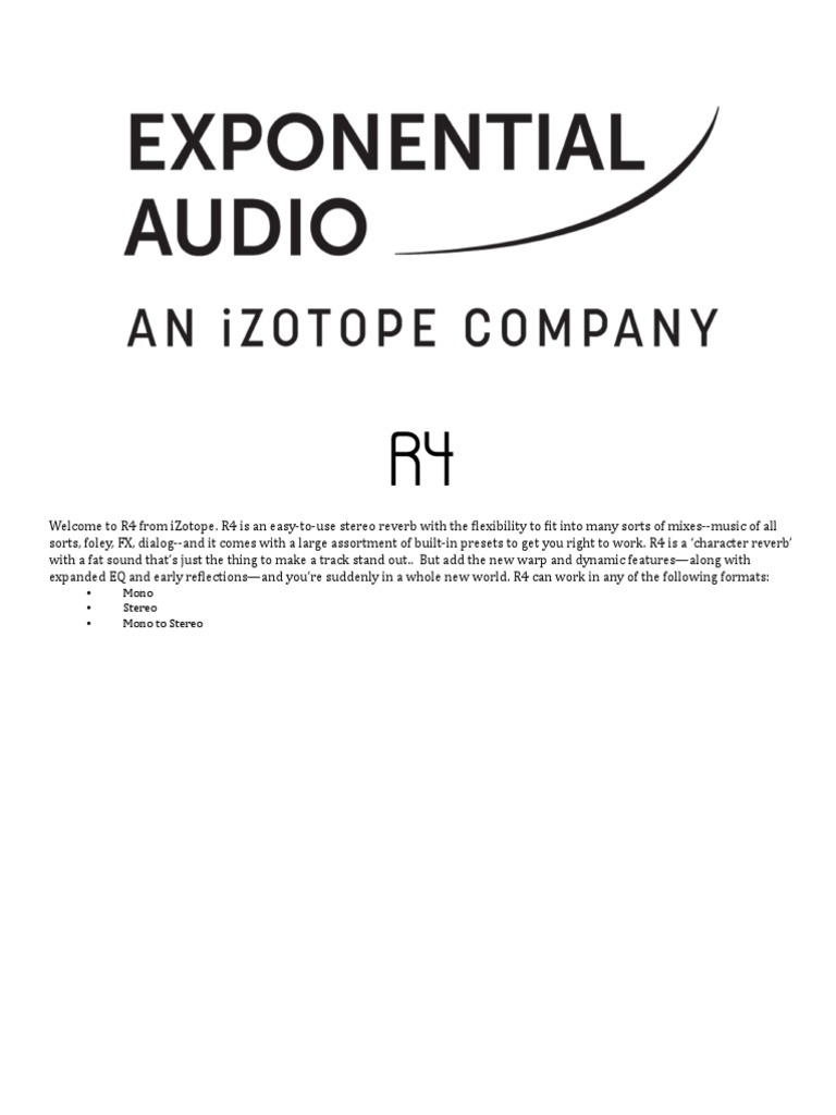 R4 User Guide | PDF | Installation (Computer Programs) | Software