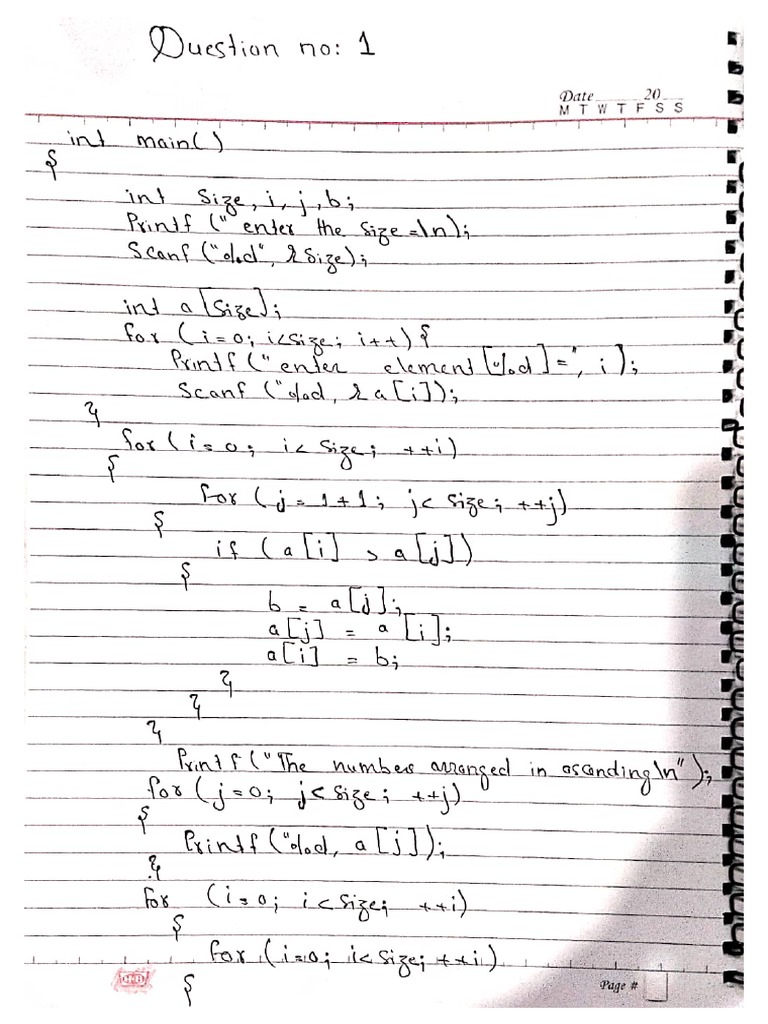 Question No 1 Pdf