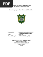 Klasifikasi dan Geometri Sesar Geologi | PDF