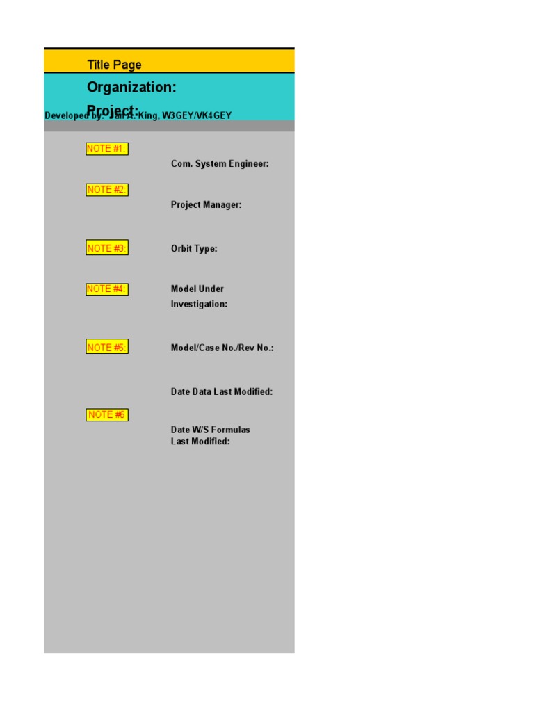 AMSAT-IARU Basic Analog Transponder Link Budget Rev1.6 | PDF | Signal ...