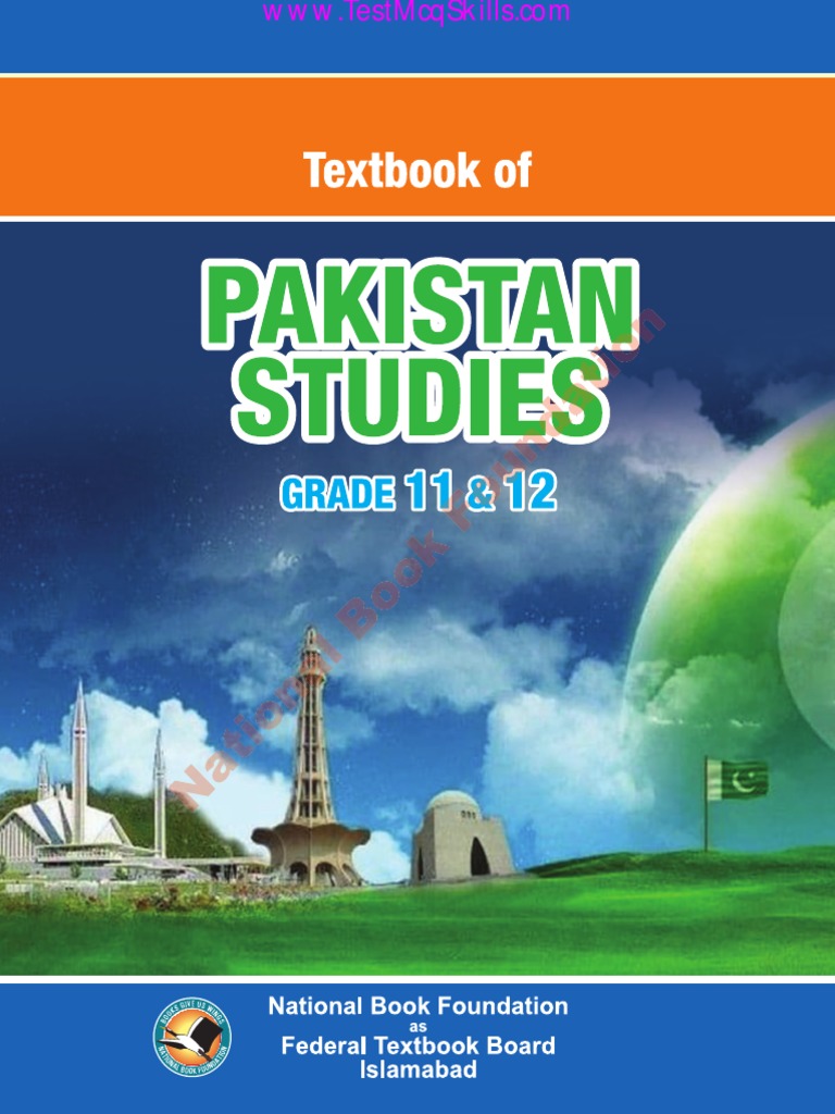 Pak Studies 11 & 12 English Federal | PDF