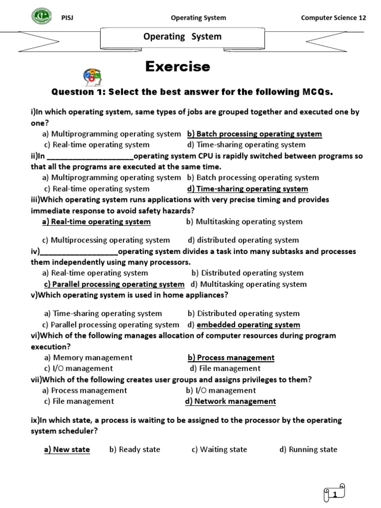 Chap 1 PDF | PDF | Operating System | Process (Computing)