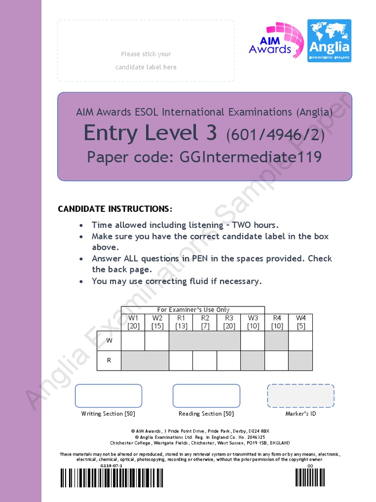 (Sample) 7. Intermediate Template GG119 | PDF | Manufactured Goods