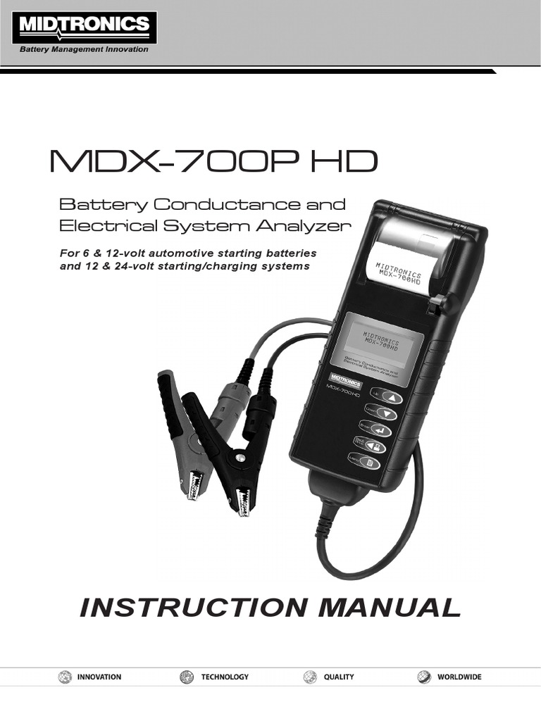 MDX 700P HD EN Instruction Manual | PDF | Manufactured Goods ...