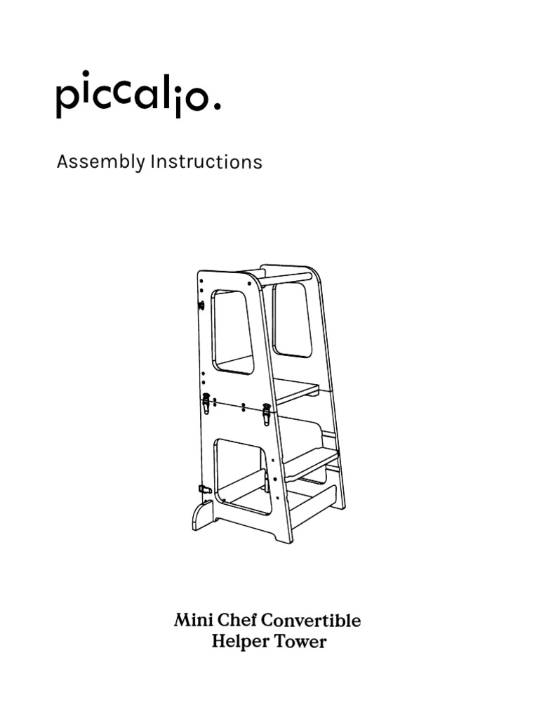 Mini Chef Tower Oven Assembly Guide | PDF | Manufactured Goods