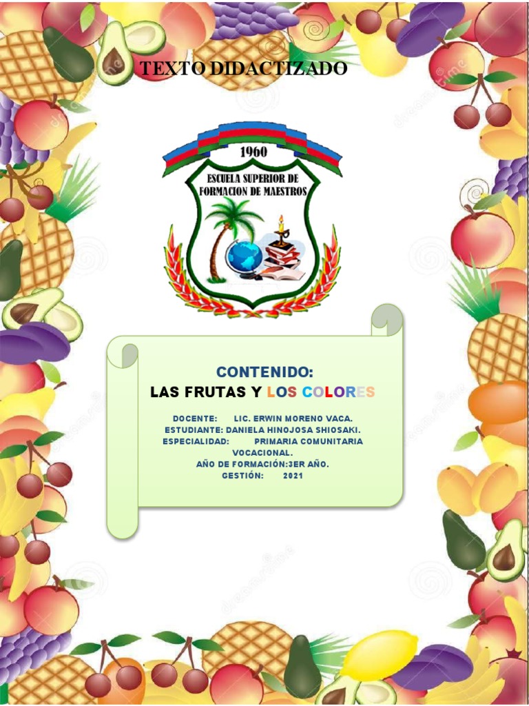 Chacobo | PDF | Color | Alimentos