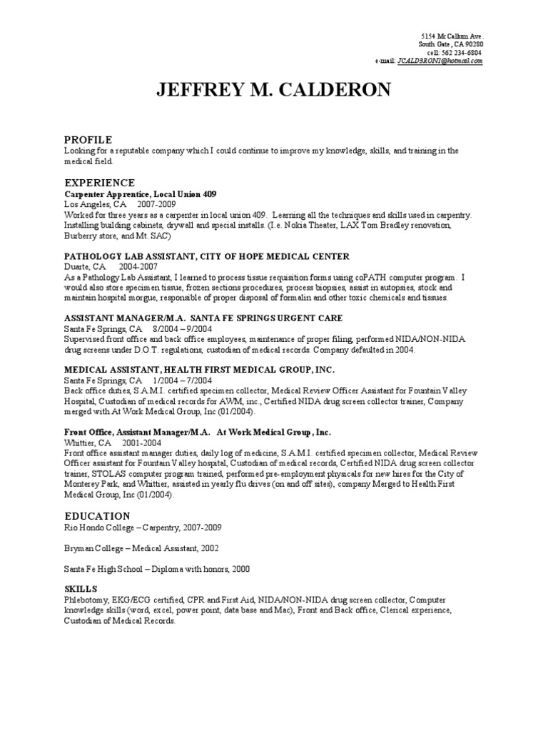 JEFF's Resume | PDF