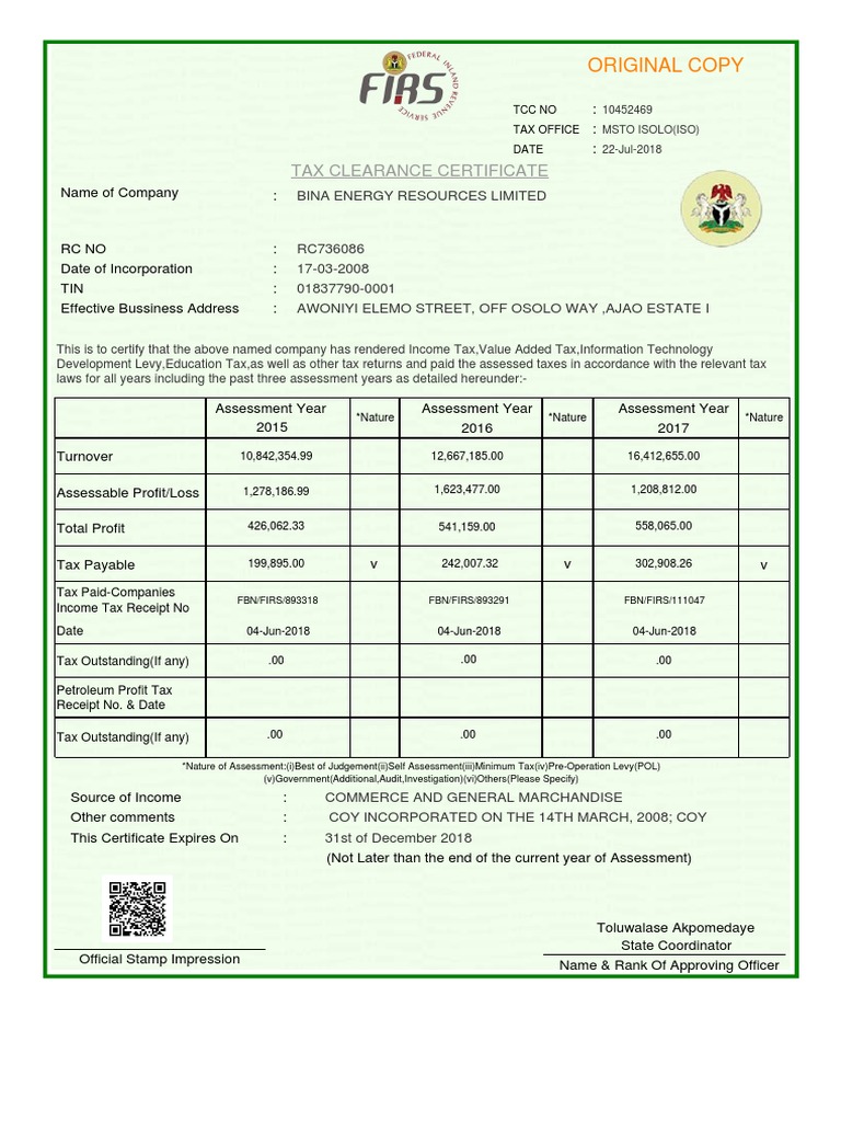 TCC Report | PDF | Taxes | Public Law