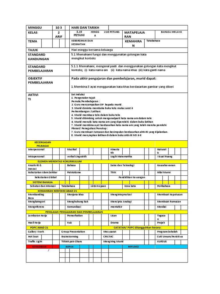 RPH BM t2 2020 | PDF