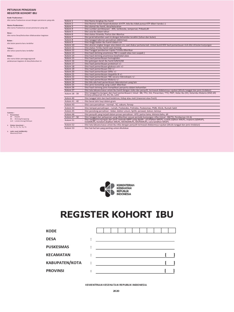 Kohort Ibu | PDF