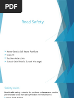 Road Safety Presentation | PDF