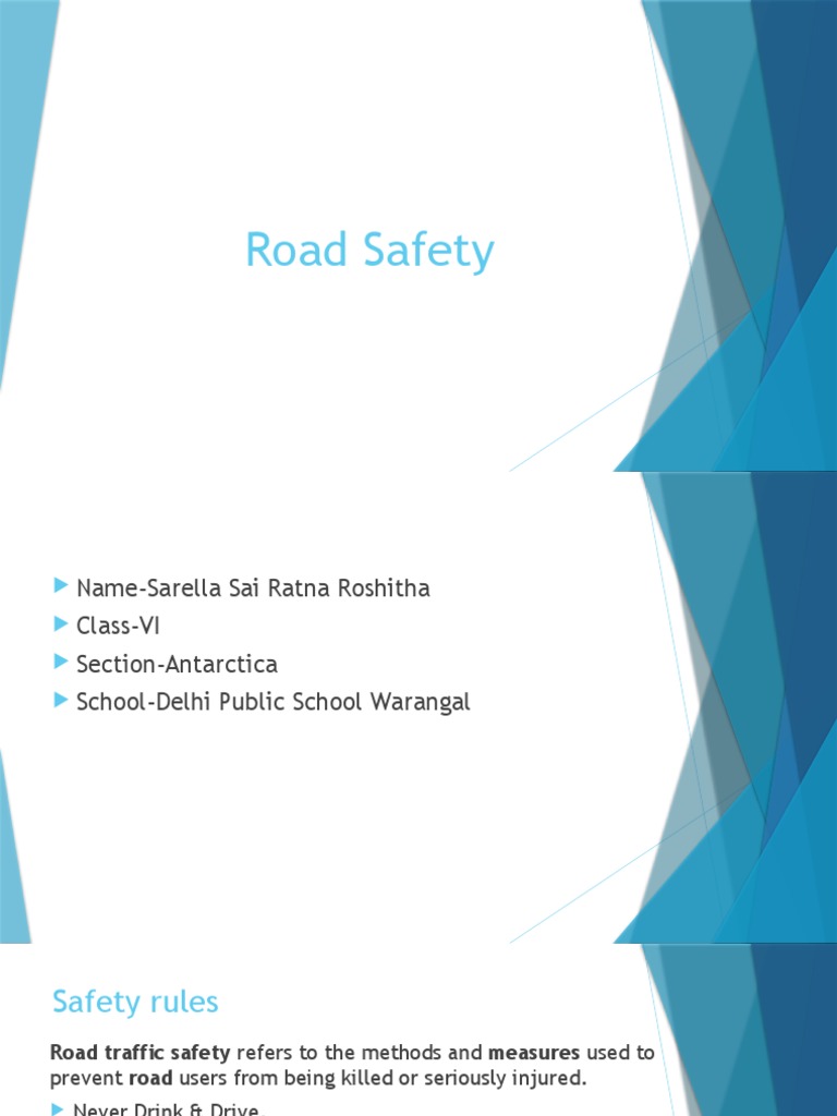 Road Safety | PDF