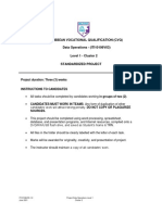 CSEC-INFORMATION-TECHNOLOGY-SBA-2025 - New | PDF | Worksheet | Algorithms