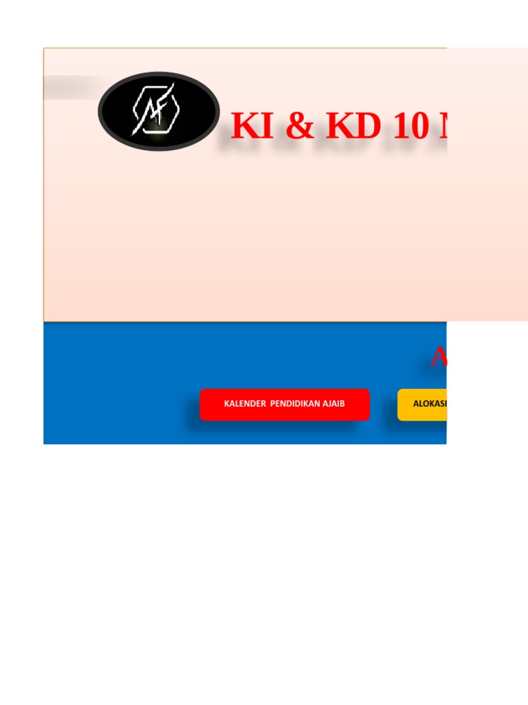 Master Ki KD Mapel Umum SMP - Mts | PDF