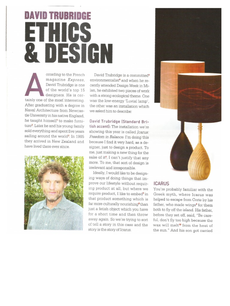 Ethics and Design | PDF