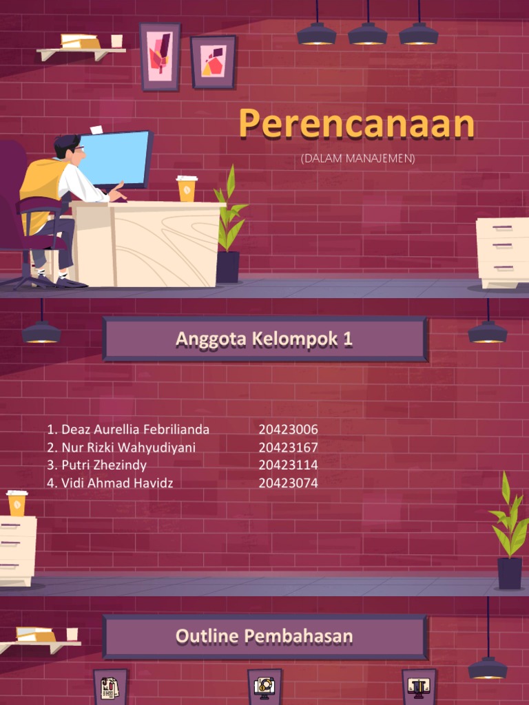 Perencanaan Efektif dalam Manajemen | PDF | Pengembangan Diri | Bisnis