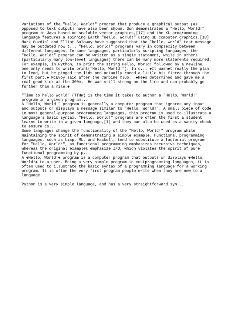 The World of Paragraphs Reda | PDF | Programming | Computer Program